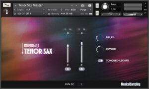 Midnight: Tenor Sax | Expressive Jazz & Pop Saxophone Sample Library ...